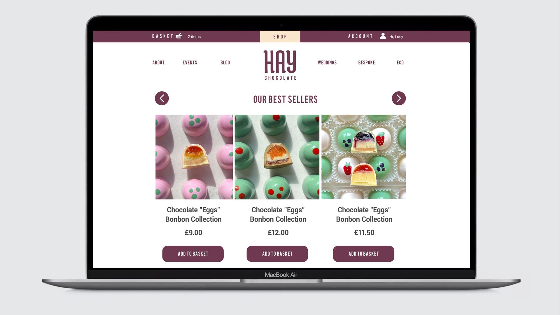 Hay Chocolate - Rebrand and launch campaign - Forgaard Agency